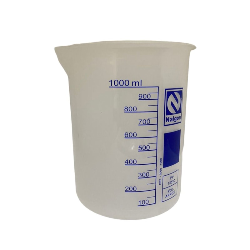 Becker de Plástico 1000ml - Prolab Loja