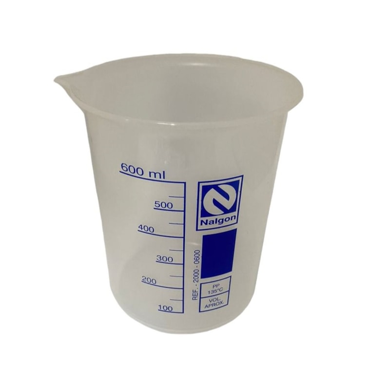 Becker de Plástico 600ml - Prolab Loja