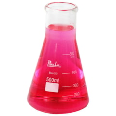 Erlenmeyer - Vidrarias para Laboratório - Prolab