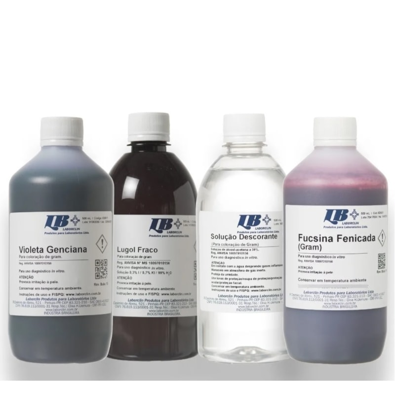 Kit Coloração De Gram - LIBRAIN