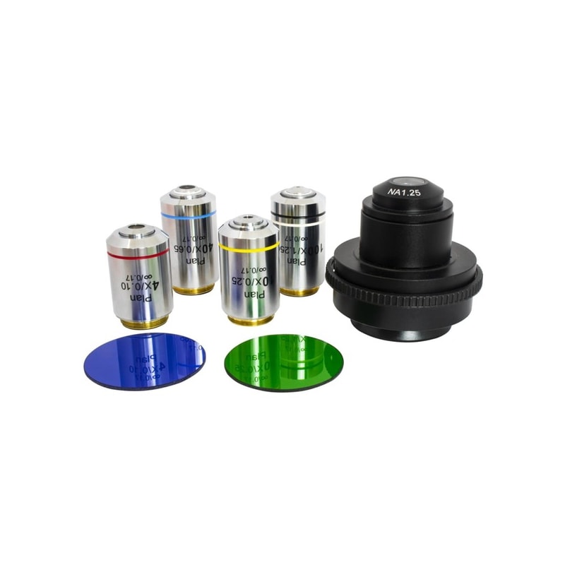 Microcópio Trinocular Ótica Infinita Planacromática - Prolab Loja