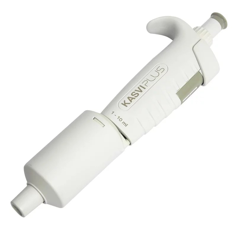 Micropipeta Monocanal Volume Variável de 1 a 10ML Kasvi Plus - Prolab Loja