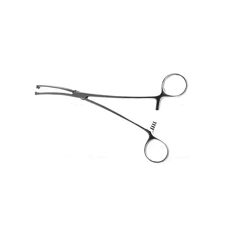 Pinça Museux 24cm ou Jacobs Para Colo Uterino Curva - Prolab Loja